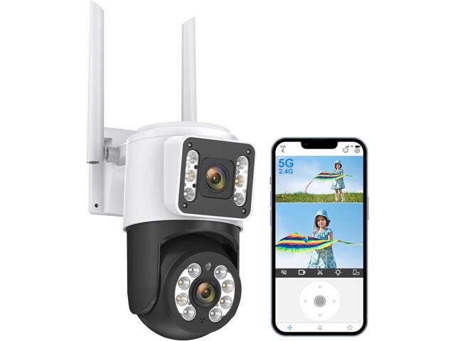 Click here for 5MP Outdoor Security Camera Dual Lens  2.4G/5Ghz W... prices