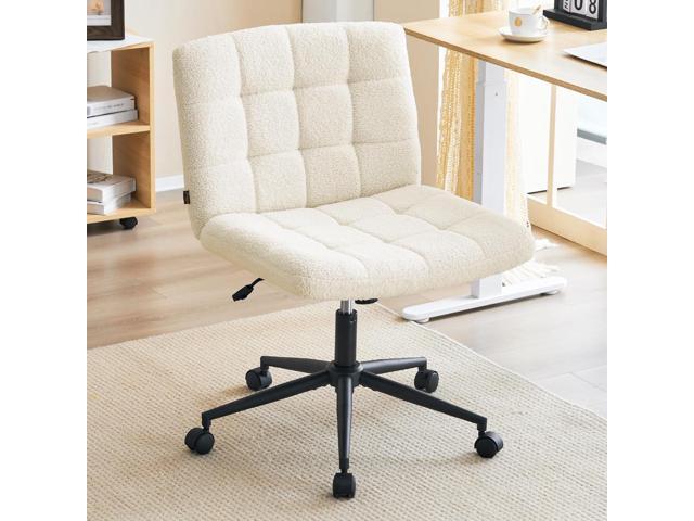 Click here for Wide Armless Desk Chair with Wheels  Mid Back Swiv... prices