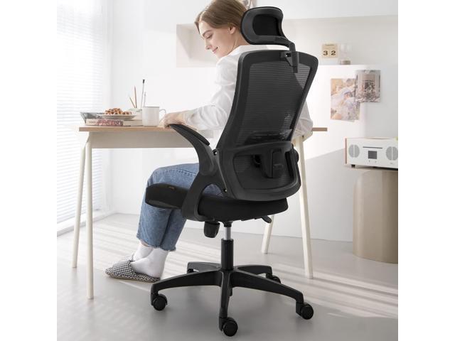 Click here for NEO CHAIR Office High Back Mesh Headrest Adjustabl... prices