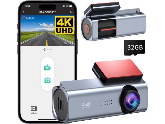 Click here for Dash Cam 4K Front Dash Camera for Cars 2160P WiFi... prices