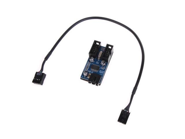 Click here for 9Pin USB Header Splitter Male 1 to 2 Female Extens... prices