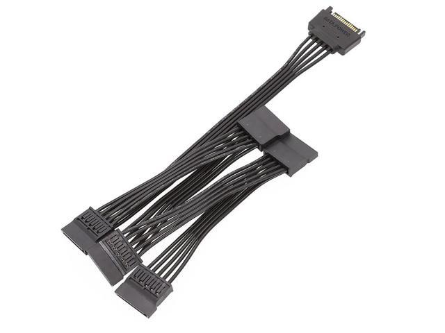Click here for 15Pin Power Extension Hard Cable 1 Male To 5 Femal... prices