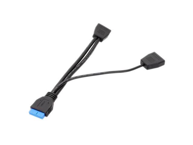 Click here for USB3.0 1 to 2 Splitter 19Pin USB Extension Cable f... prices