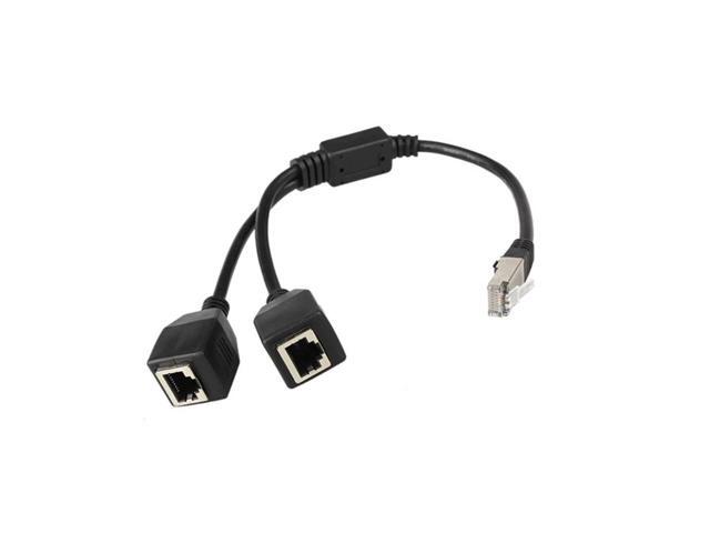 Click here for 1 To 2 Ways RJ45 LAN Ethernet Cable Female Splitte... prices