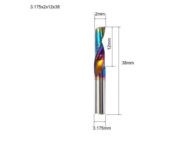 Click here for Flute for Aluminum Milling Cutter DLC Coated Color... prices