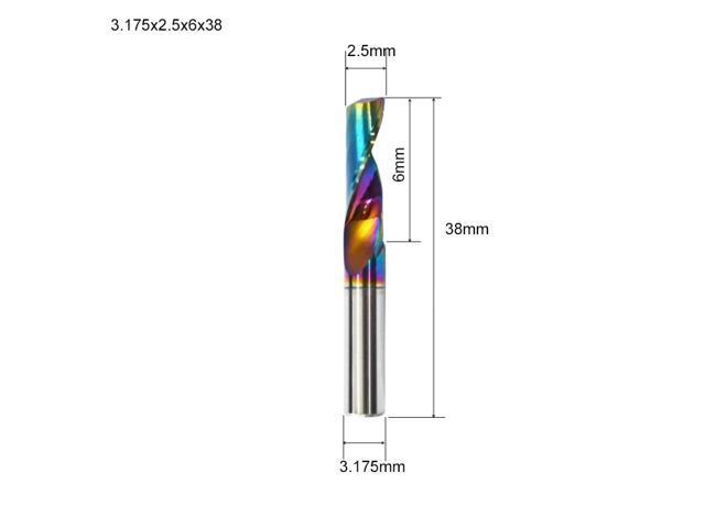 Click here for Flute for Aluminum Milling Cutter DLC Coated Color... prices