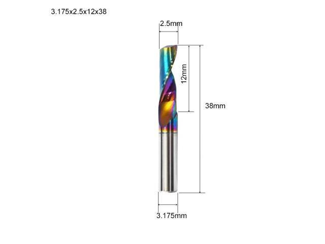 Click here for Flute for Aluminum Milling Cutter DLC Coated Color... prices