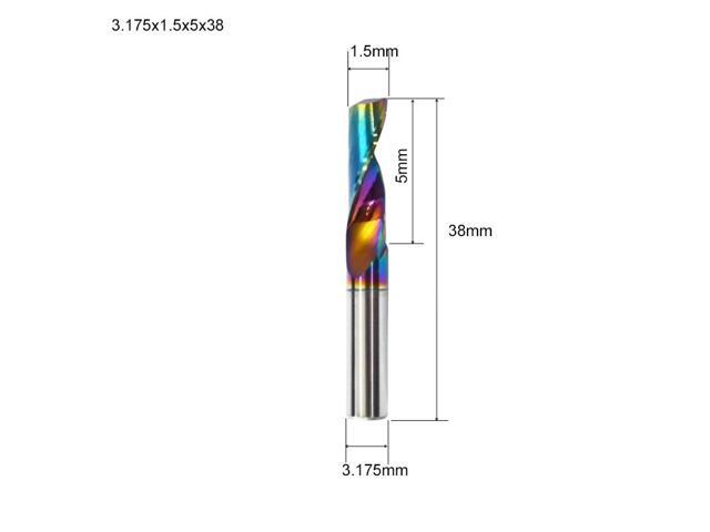 Click here for Flute for Aluminum Milling Cutter DLC Coated Color... prices