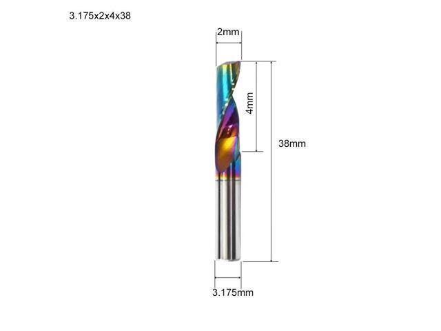 Click here for Flute for Aluminum Milling Cutter DLC Coated Color... prices