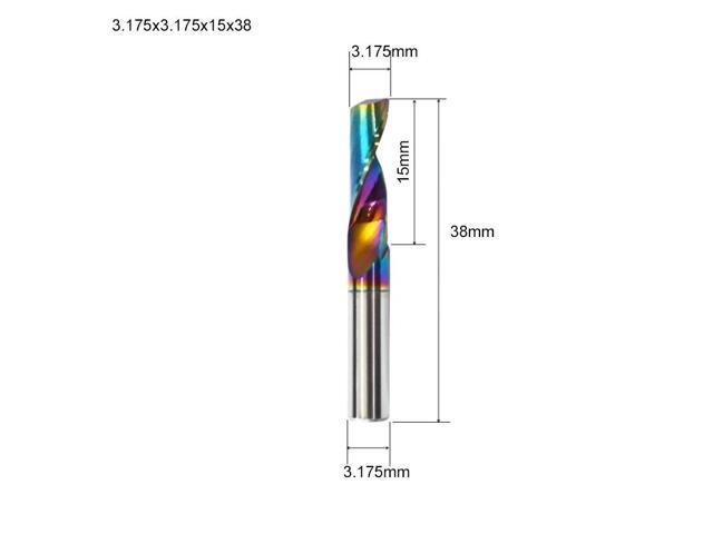 Click here for Flute for Aluminum Milling Cutter DLC Coated Color... prices