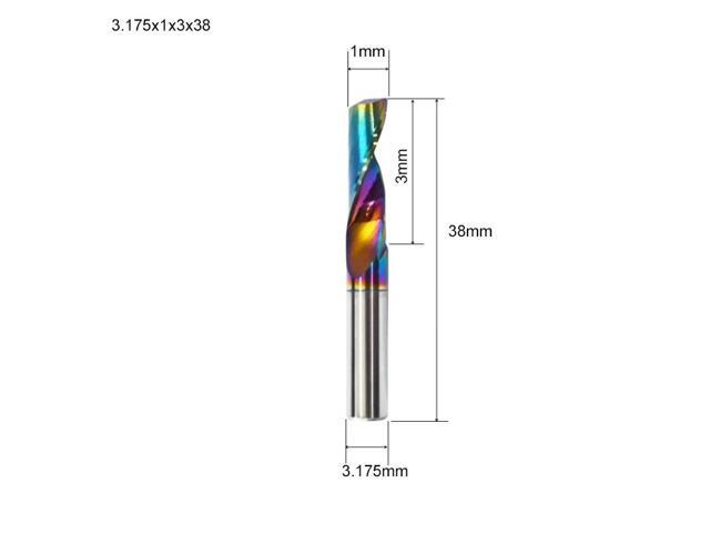 Click here for Flute for Aluminum Milling Cutter DLC Coated Color... prices