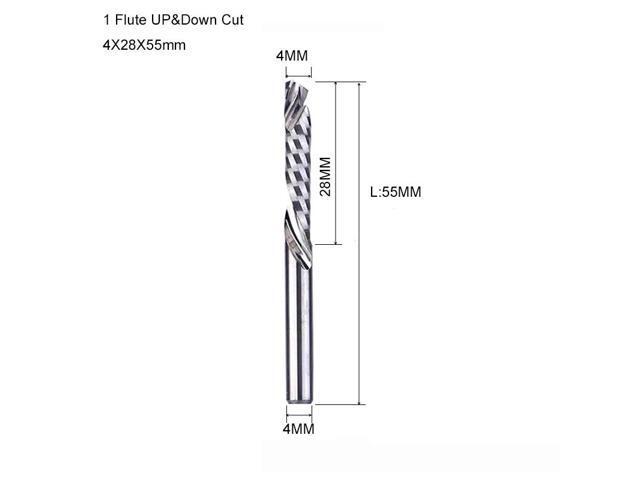 Click here for 1Pcs 4X28X55mm 3A UP DOWN Compound Single Flute Sp... prices