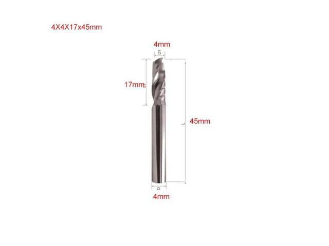 Click here for 10PCS 4x17x45mm Single Flute UP Spiral Cutter CNC... prices