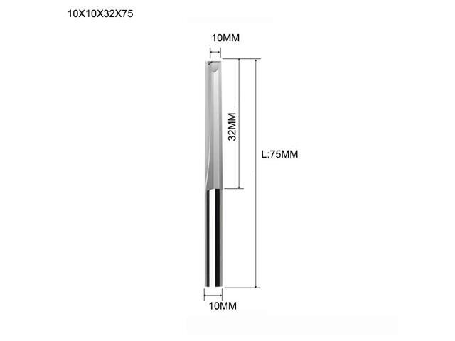 Click here for 10pcs Two Flutes Straight Slot Bit Wood Cutter CNC... prices