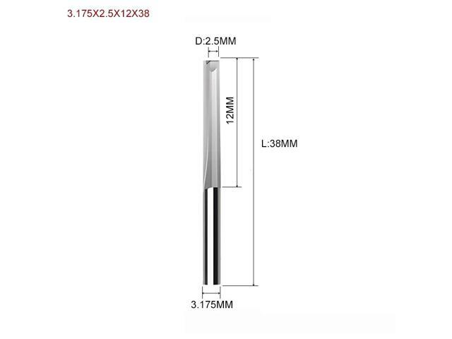 Click here for 1piece Two Flutes Straight Slot End Milling Cutter... prices