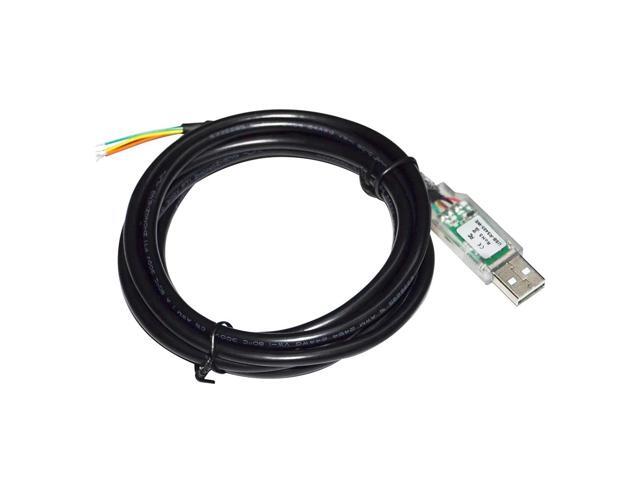 Click here for FTDI FT232RQ CHIP USB TO 6PIN 6 CORE WIRE END OPEN... prices