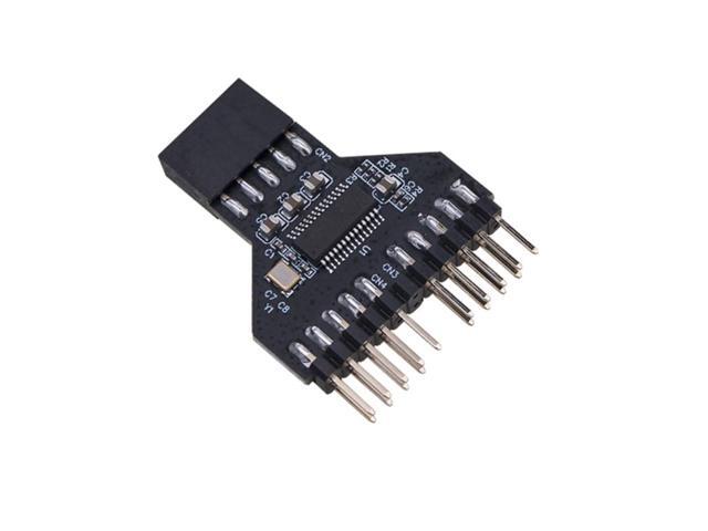 Click here for USB 2.0 9 Pin Splitter Motherboard USB 9Pin Header... prices