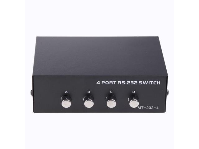 Click here for Metal Case 4 Port Manual Rs-232 Switch for Pc Shar... prices