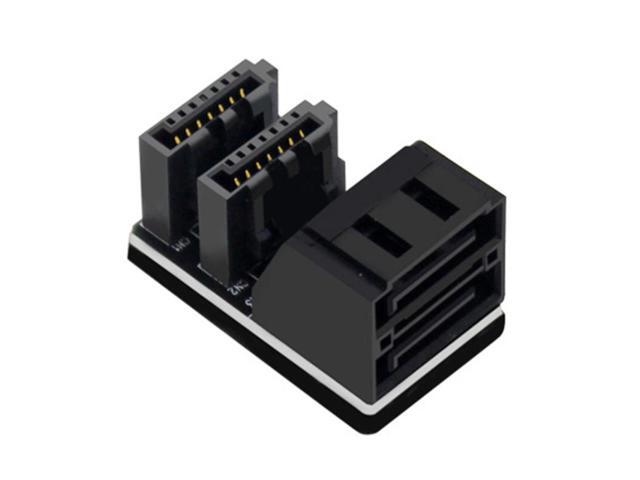 Click here for 90/180 Degree Angled Double-deck 6GB 7Pin Female t... prices