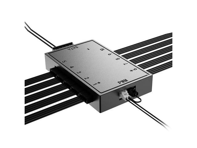 Click here for 10 Port Fan Hub 4Pin Motherboard Cable PWM Fan Hub... prices