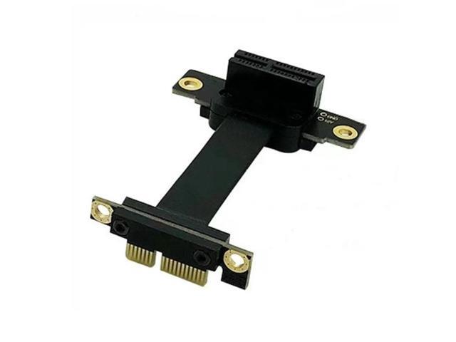 Click here for PCIE X1 Riser Cable Dual 90 Degree PCIe X1 X1 Exte... prices