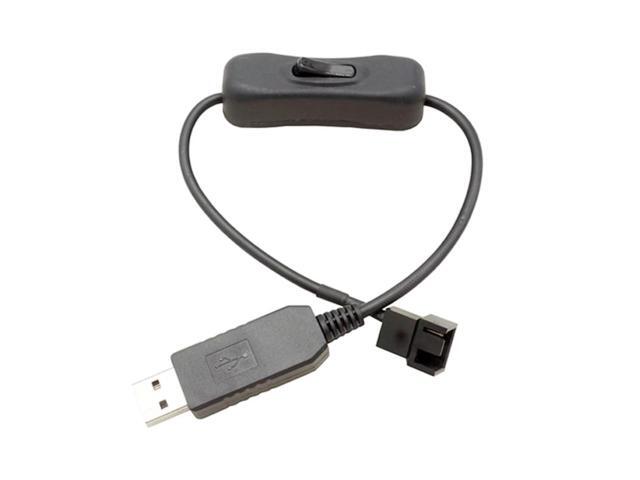 Click here for 34cm 4Pin USB Cable 5V To 12V Computer Fan Power S... prices