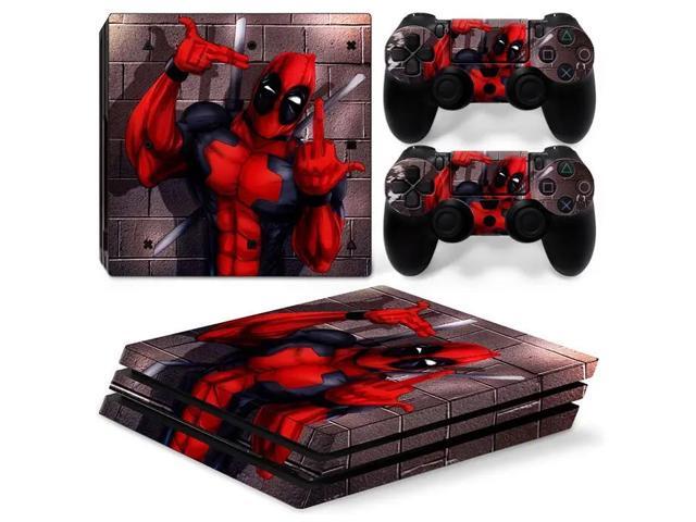 Click here for Deadpool Vinyl Skin Sticker for PS4 Pro Console 2... prices