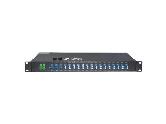 Click here for 18ch MUX/DEMUX multiplexer LC/SC connectors 2 fibe... prices