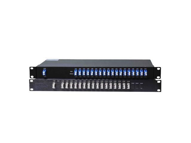 Click here for LC/UPC 16ch Mux/Demux 1U Rack Mount Dual Fiber 131... prices