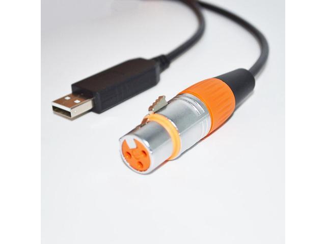 Click here for USB RS485 TO XLR 3P FEMALE SOCKET DMX512 CABLE FIX... prices