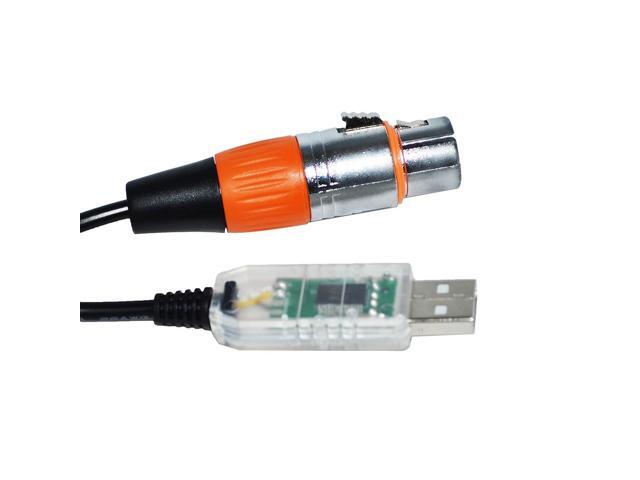 Click here for USB RS485 TO XLR 3P FEMALE SOCKET DMX512 CABLE FIX... prices