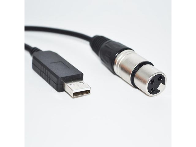 Click here for USB RS485 TO XLR 3P FEMALE SOCKET DMX512 CABLE FIX... prices