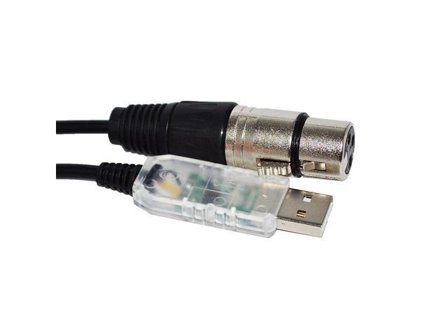 Click here for USB RS485 TO XLR 3P FEMALE SOCKET DMX512 CABLE FIX... prices