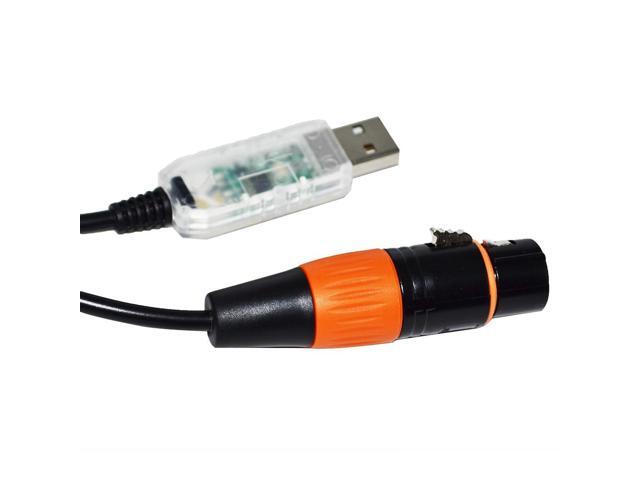 Click here for USB RS485 TO XLR 3P FEMALE SOCKET DMX512 CABLE FIX... prices
