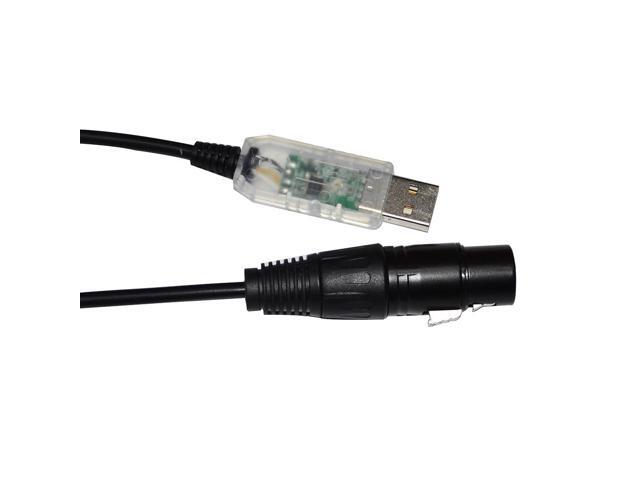 Click here for COLORFUL RS485 DMX512 TO USB 3PIN 3P DMX 512 XLR F... prices