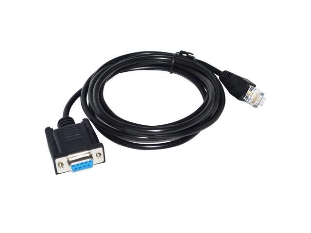 Click here for RS232 D-SUB 9 PIN DB9 FEMALE TO RJ45 PLUG CELESTRO... prices