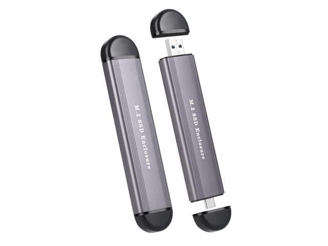 Click here for 2 In 1 M2 SSD Case M.2 To USB 3.1 Gen 2 NVMe SSD E... prices