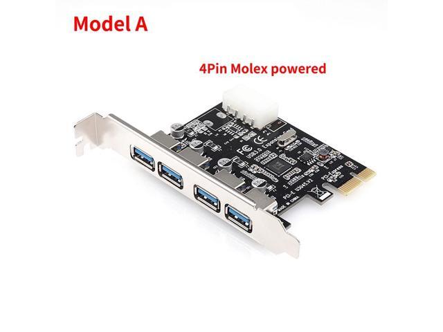 Click here for 4 Port USB 3.0 PCI-E Expansion Card PCI Express PC... prices
