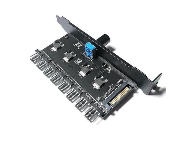 Click here for 8 Channel Cooling Fan Control Hub Speed Regulator... prices