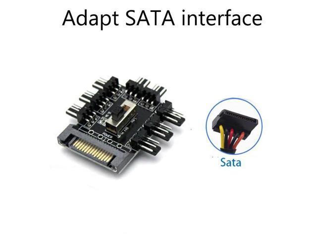 Click here for Fan Hub 1 To 8 3Pin Pwm Sata Molex Splitter PC Min... prices