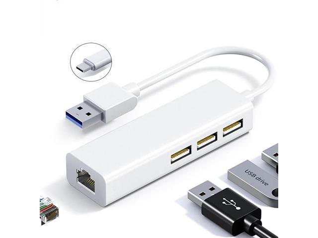 Click here for USB Ethernet with 3 Port USB HUB 2.0 RJ45 Lan Netw... prices