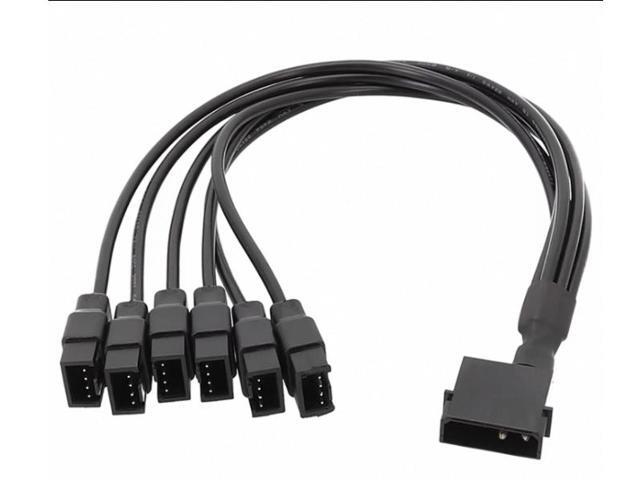 Click here for Black Sleeved 30cm Cooler Cooling Fan Splitter Pow... prices