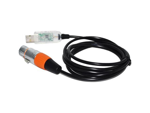 Click here for FTDI RS485 DMX512 TO USB XLR 3PIN 3P DMX FEMALE DM... prices