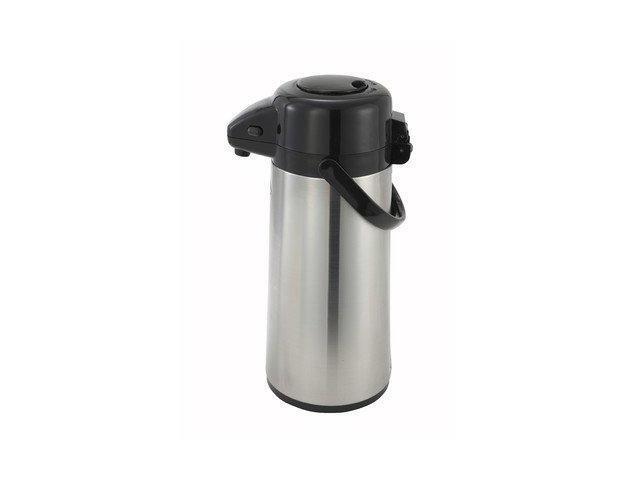 Click here for Winco Stainless Steel Lined Airpot  2.5-Liter  Pus... prices