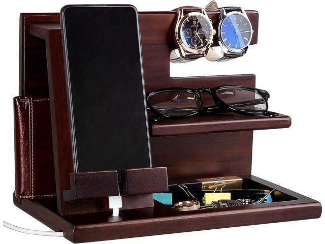 Click here for Wood Phone Docking Station for Men - Wooden Nights... prices