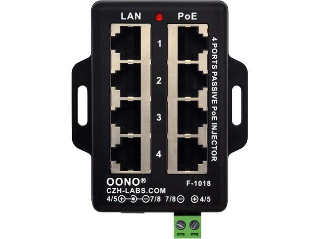 Click here for 4 Ports Passive RJ45 PoE Power Injection Module  P... prices