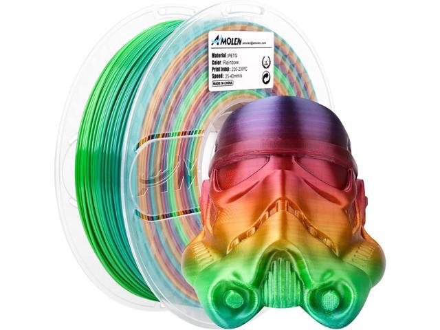 Click here for AMOLEN PETG 3D Printer Filament 1.75mm Gradient Ra... prices