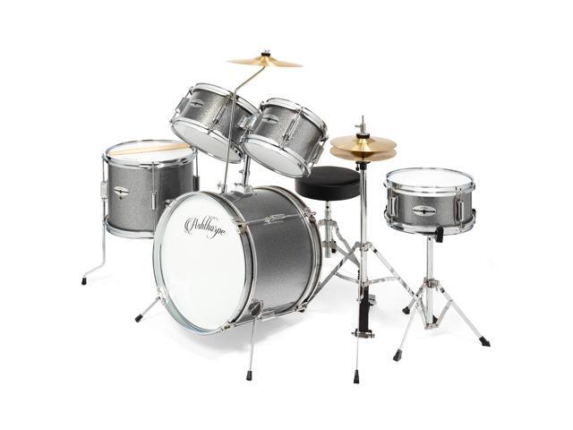 Click here for Ashthorpe 5-Piece Complete Junior Drum Set with Ge... prices