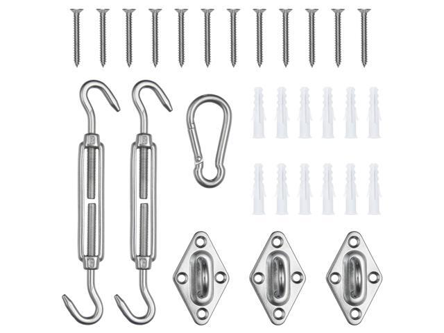 Click here for Yescom Triangle Sun Shade Sail Hardware Kit 304 An... prices