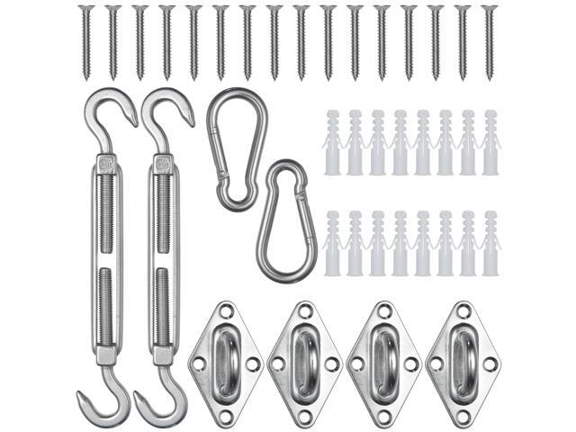 Click here for Yescom Rectangle Sun Shade Sail Hardware Kit 304 A... prices